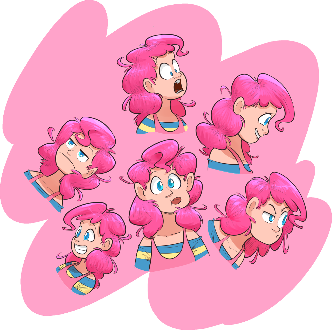 #907718 - safe, artist:duru, pinkie pie, human, female, humanized ...