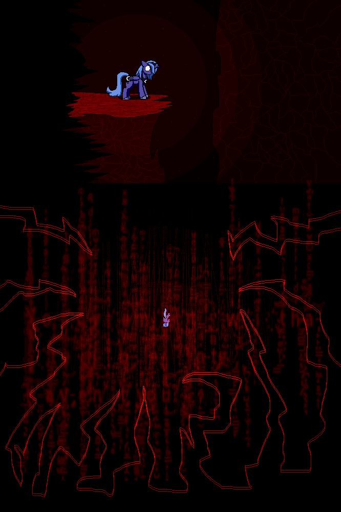 #915787 - grimdark, artist:sherradestrix, princess luna, luna game ...