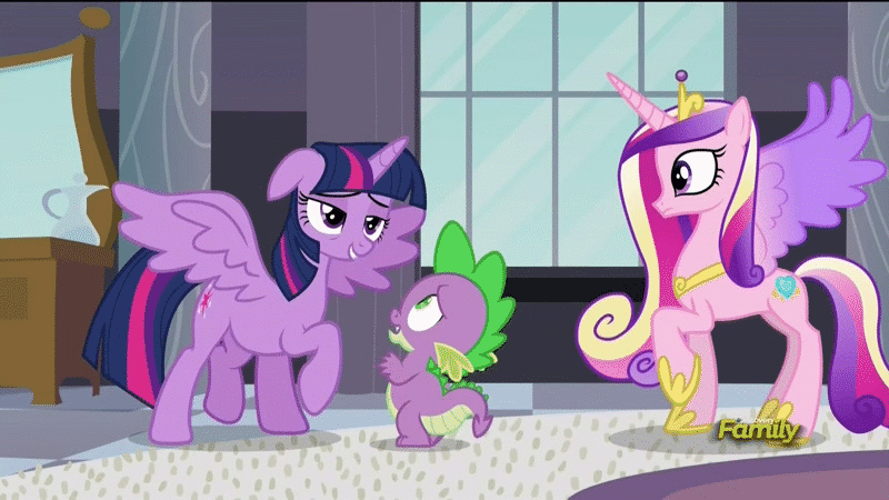 #920894 - safe, screencap, princess cadance, spike, twilight sparkle ...