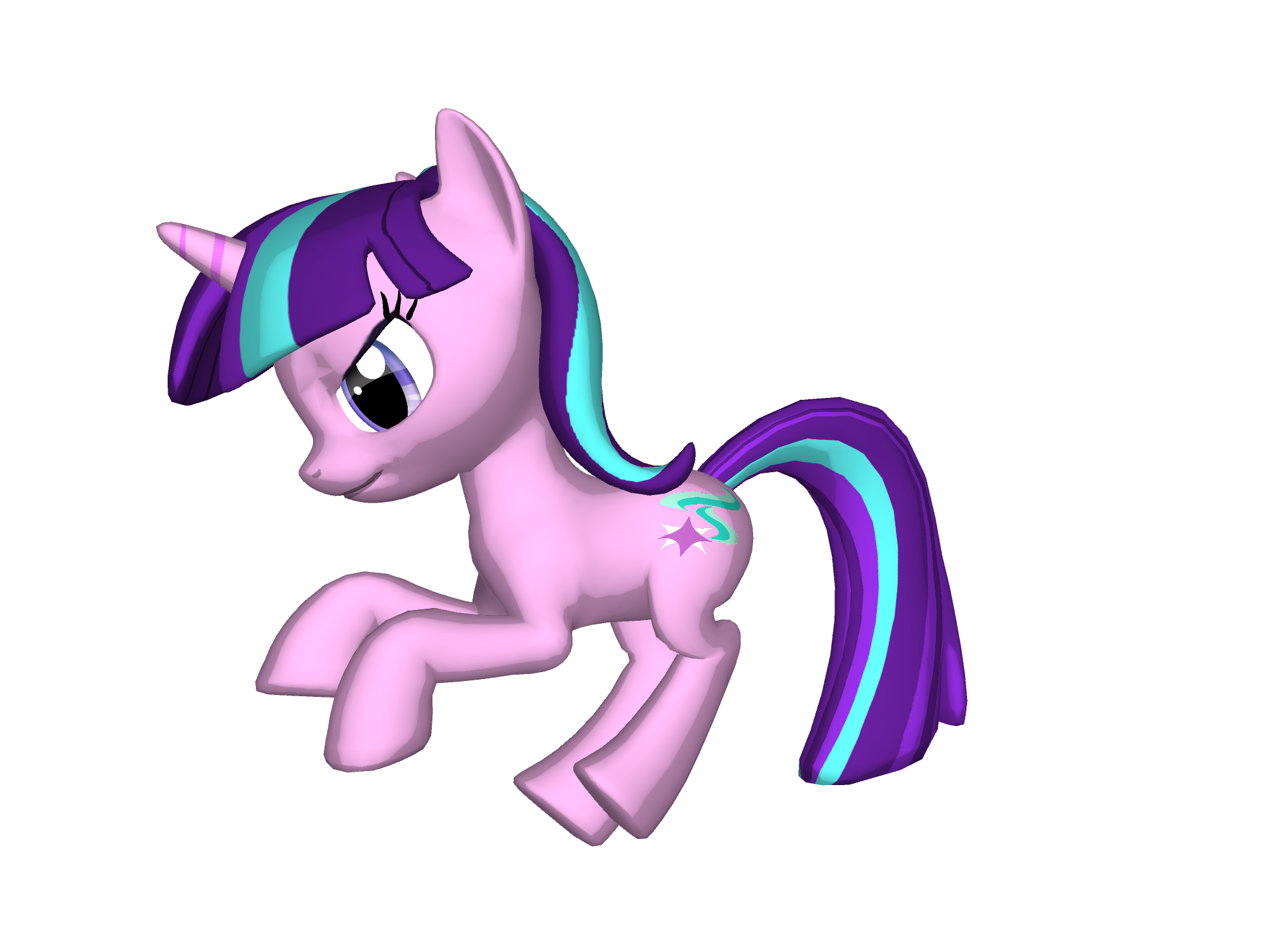 #924709 - safe, starlight glimmer, 3d, female, running, s5 starlight ...