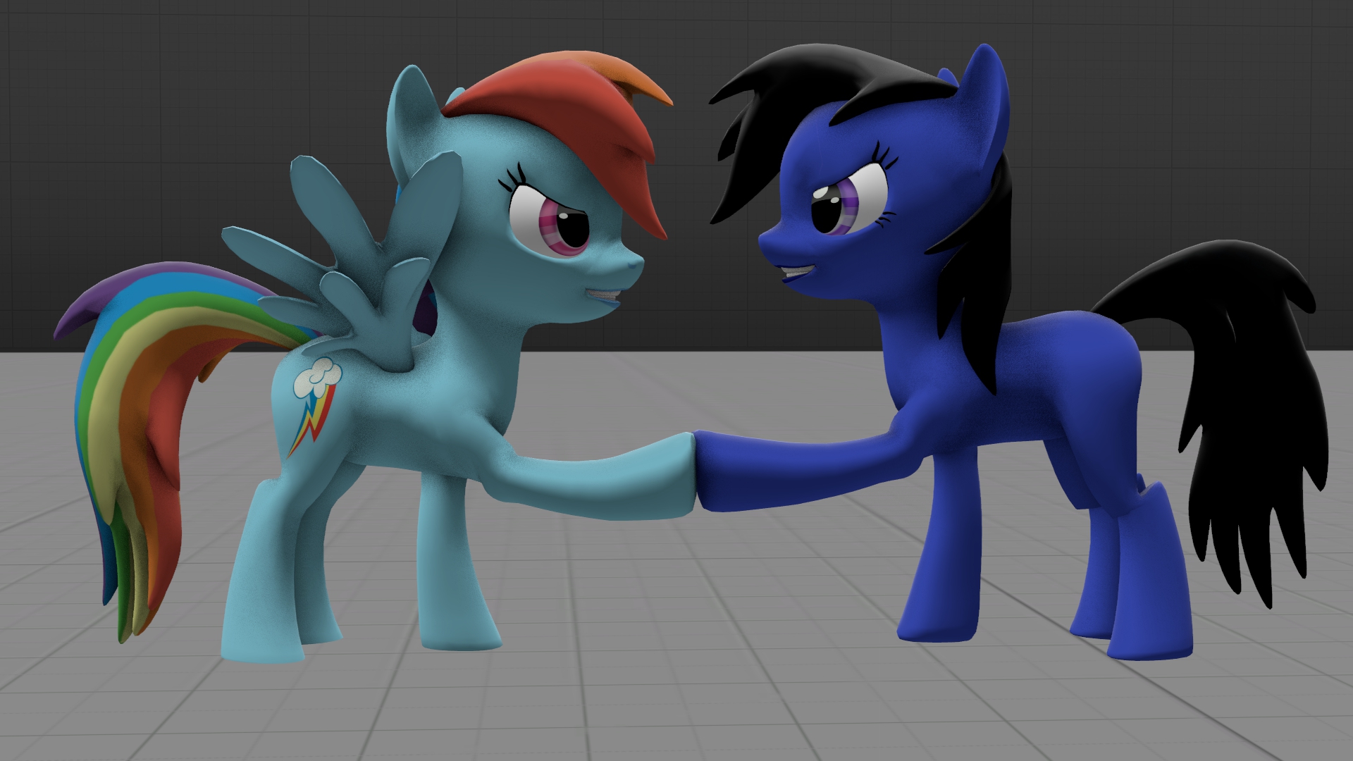 #926460 - safe, rainbow dash, oc, g4, 3d, source filmmaker - Derpibooru