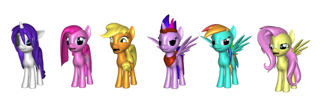 #926981 - safe, applejack, fluttershy, pinkie pie, rainbow dash, rarity ...