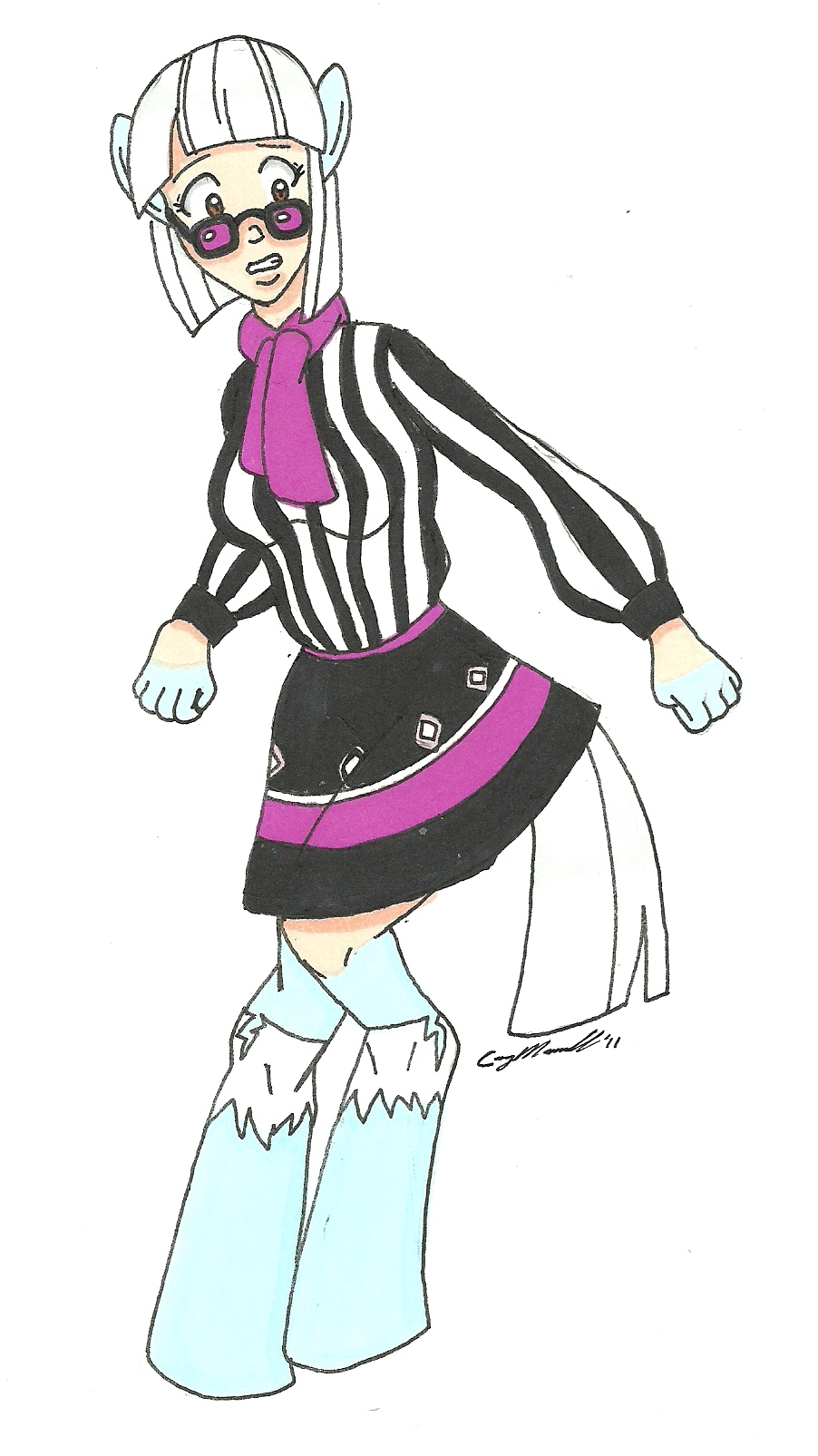 #938571 - safe, artist:cqmorrell, photo finish, earth pony, human, pony ...