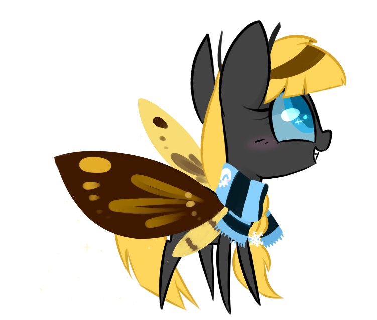 #961369 - artist:meekcheep, mothpony, oc, oc:hexferry, oc only ...