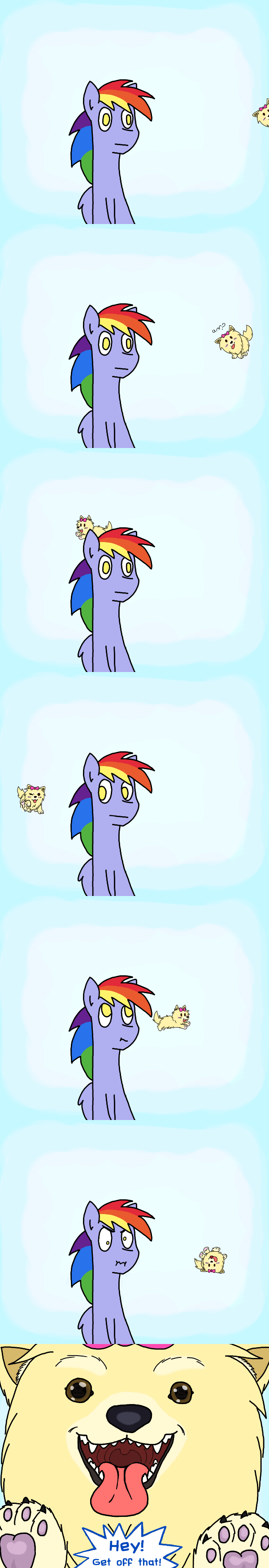 #961934 - safe, artist:ryuspike, rainbow blaze, oc, oc:bloodbath ...