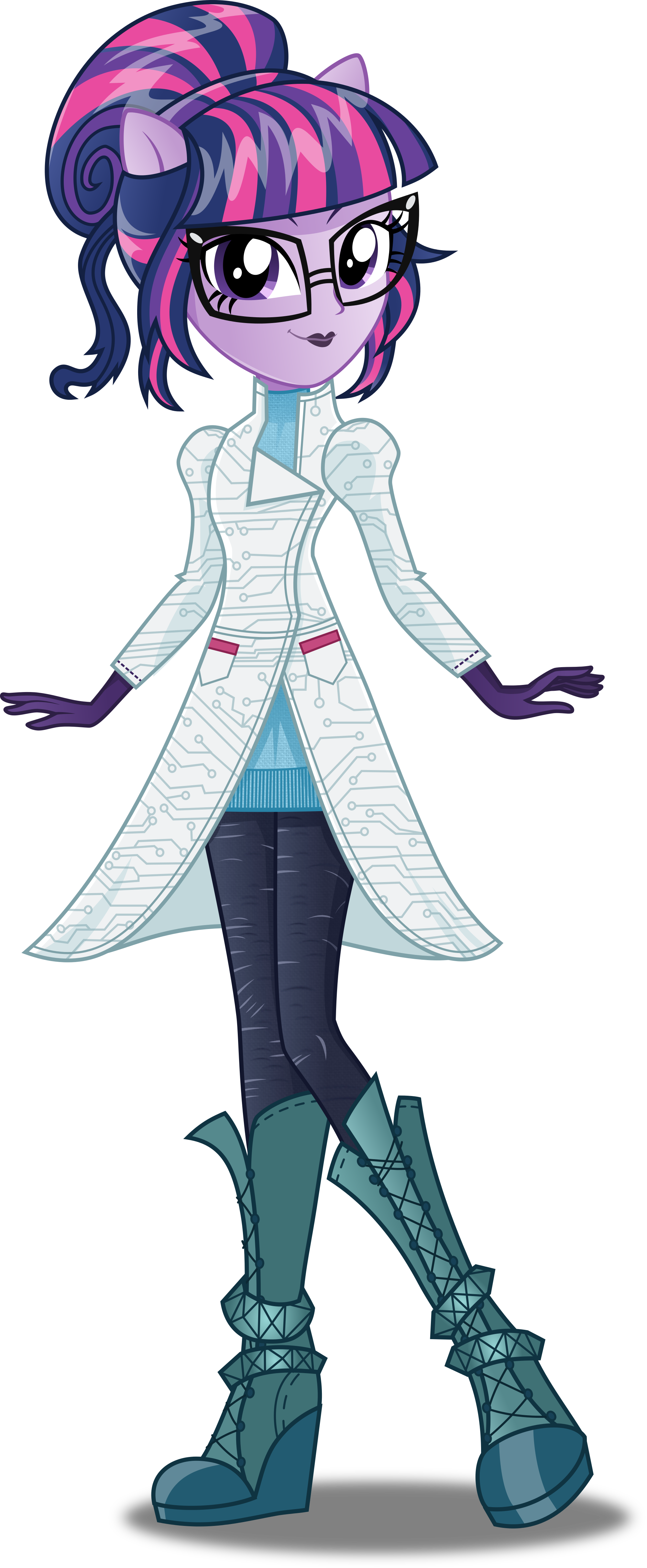 #965723 - safe, artist:xebck, sci-twi, twilight sparkle, equestria ...