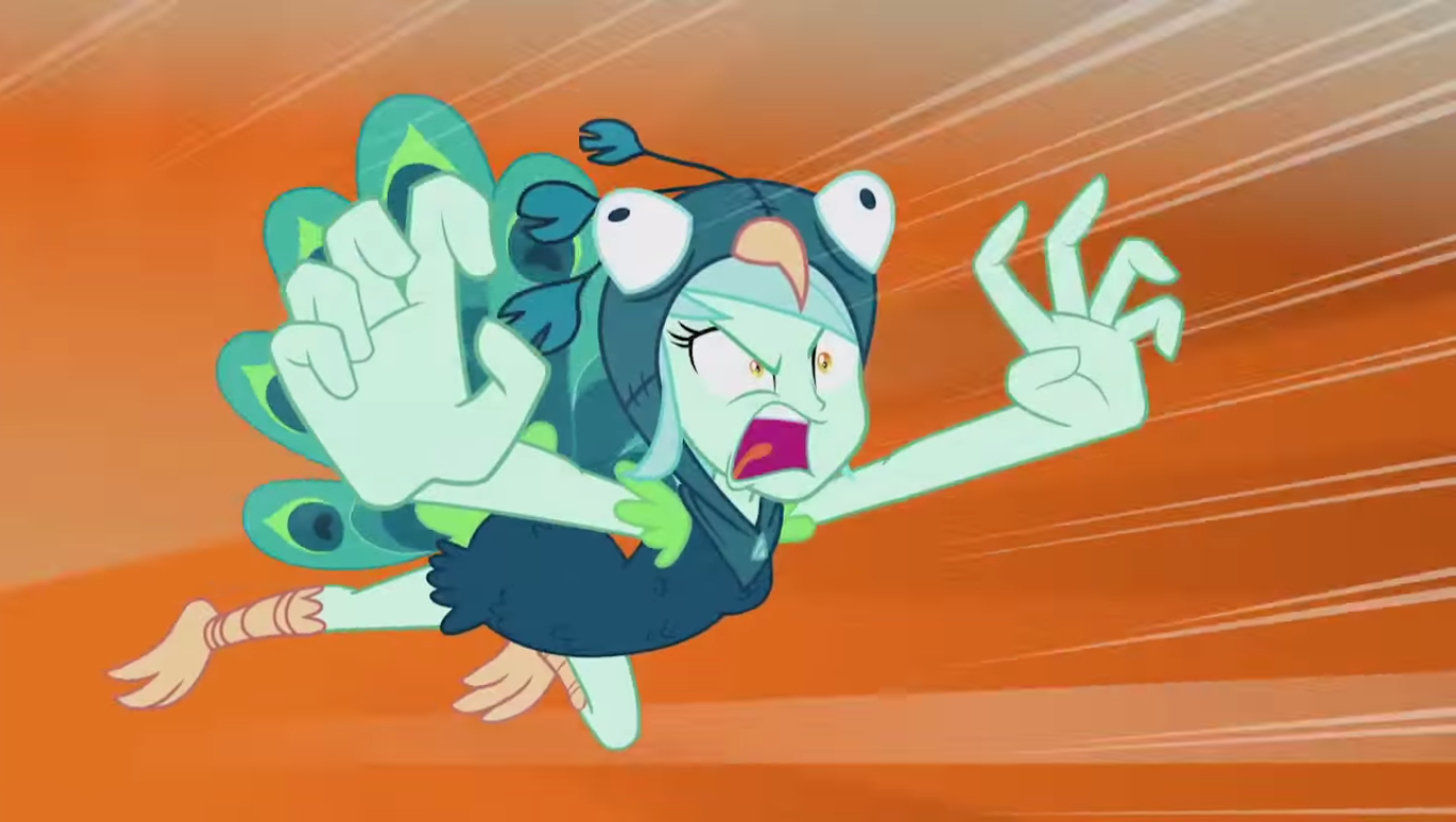 #953821 - safe, edit, screencap, lyra heartstrings, peacock, all's fair ...