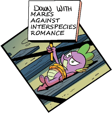 #954077 - safe, artist:brendahickey, edit, spike, dragon, idw, bigot ...