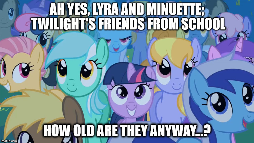 #977229 - safe, edit, edited screencap, screencap, amethyst star, bon bon, candy mane, carrot ...