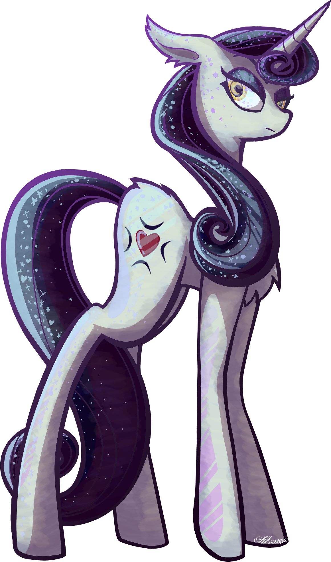 #978845 - safe, artist:yourfavoritesoybean, moonlight raven, pony ...