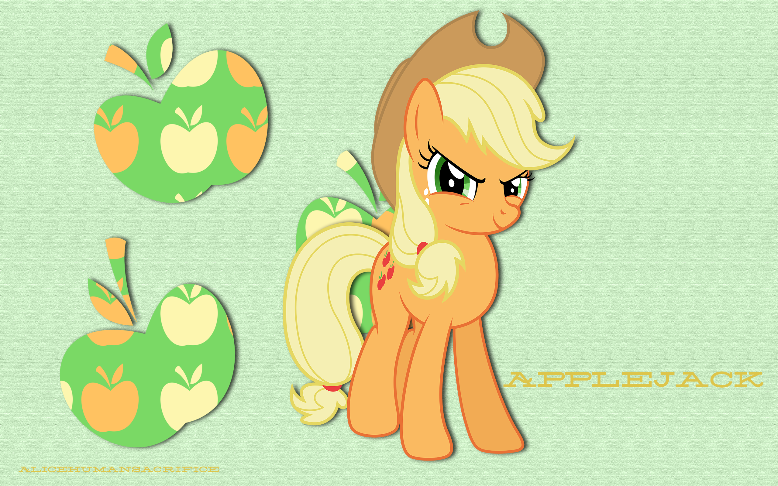 #982252 - safe, artist:alicehumansacrifice0, artist:stabzor, applejack ...