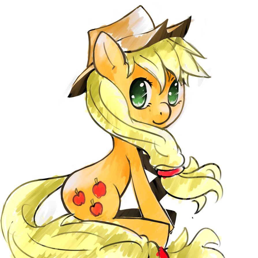 #976355 - safe, artist:dedalocious, applejack, g4, female, sitting ...