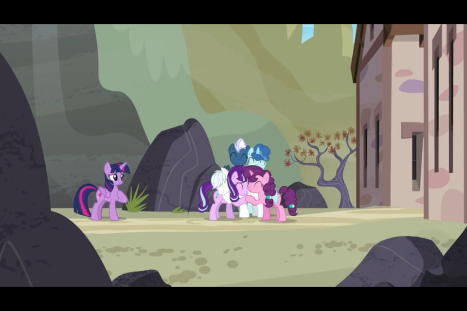 #1068810 - safe, screencap, double diamond, night glider, party favor ...