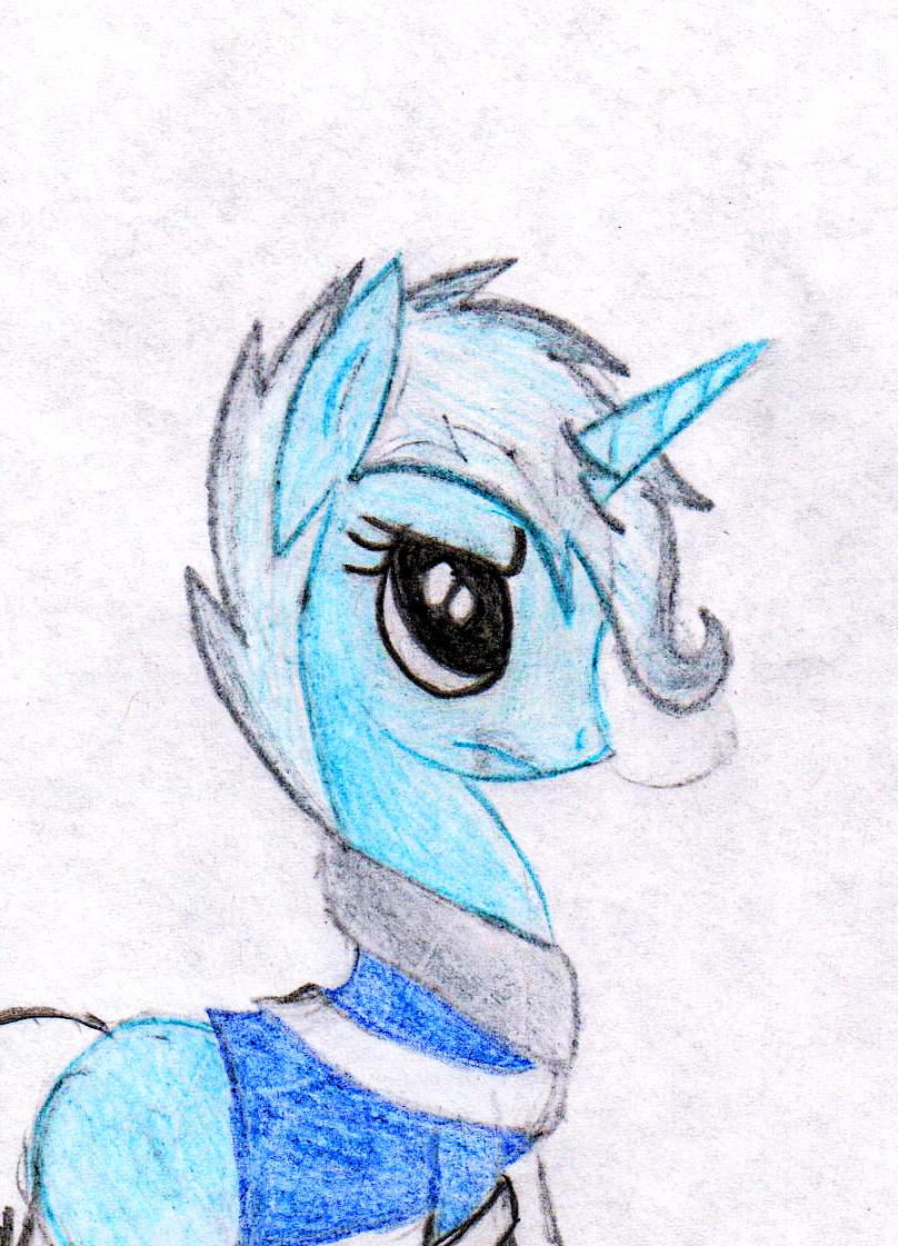 #1059720 - safe, artist:picturesofponiesbyme, trixie, pony, unicorn ...