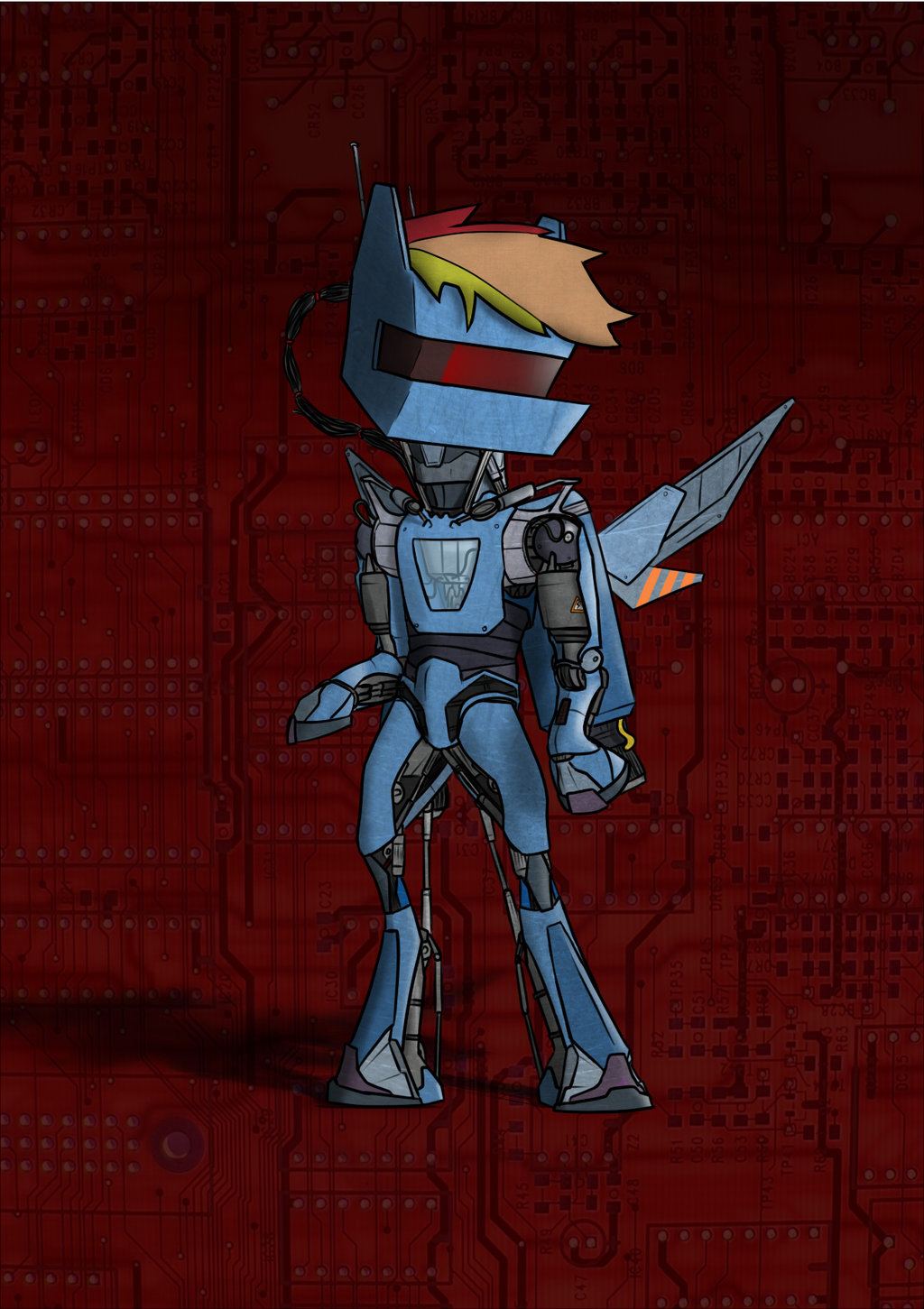 #1272394 - safe, artist:php49, derpibooru exclusive, rainbow dash, pony ...