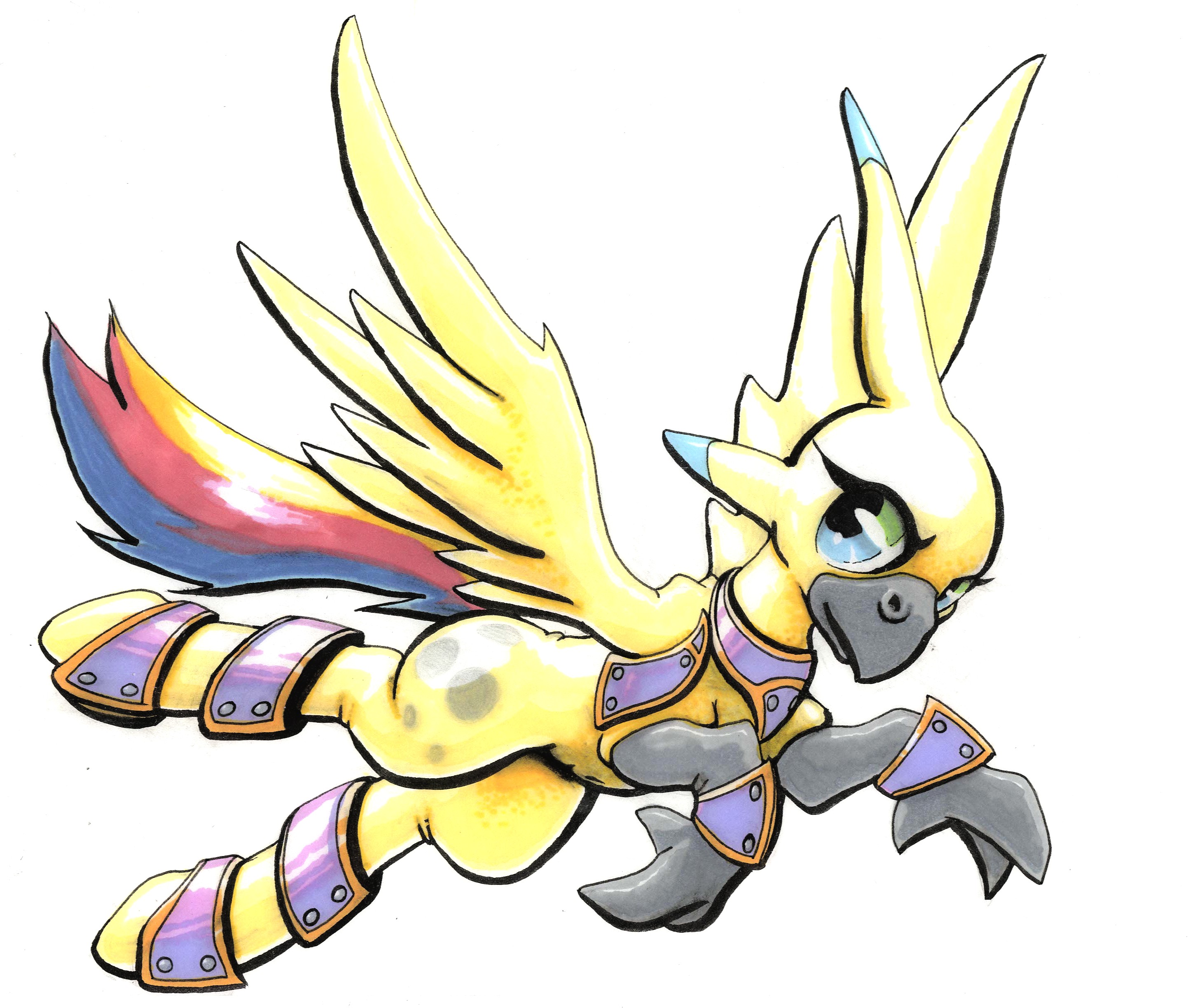 #1277246 - safe, artist:oddwarg, oc, oc only, oc:sulphur nimbus ...