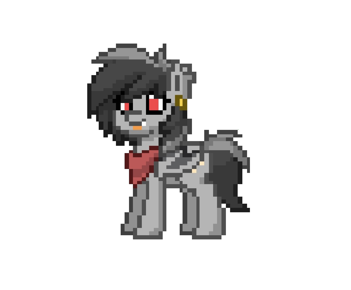 #1278435 - safe, oc, oc only, bat pony, pony, pony town, bandana, bat ...