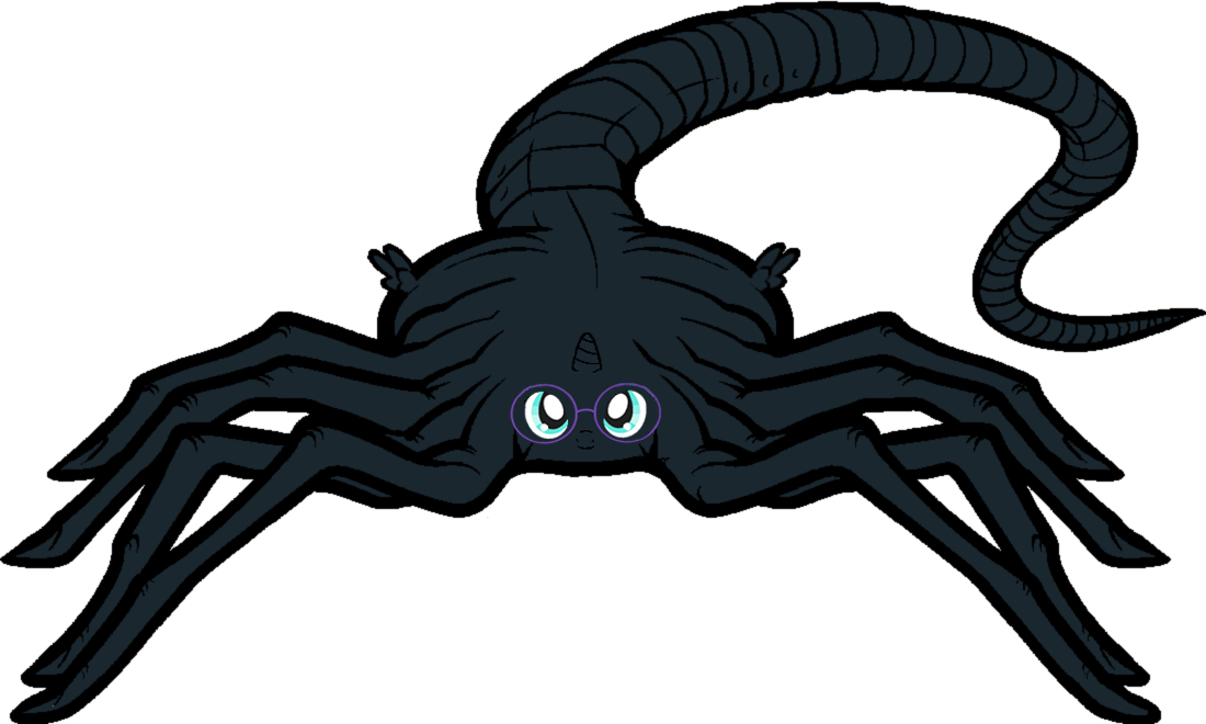 #1279581 - safe, oc, oc only, oc:nyx, alicorn, alien, facehugger, pony ...