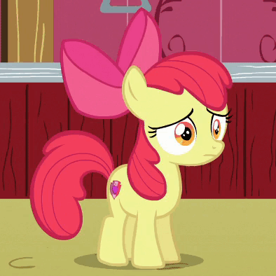 #1269205 - animated, apple bloom, apple bloom's bow, bow, cutie mark ...