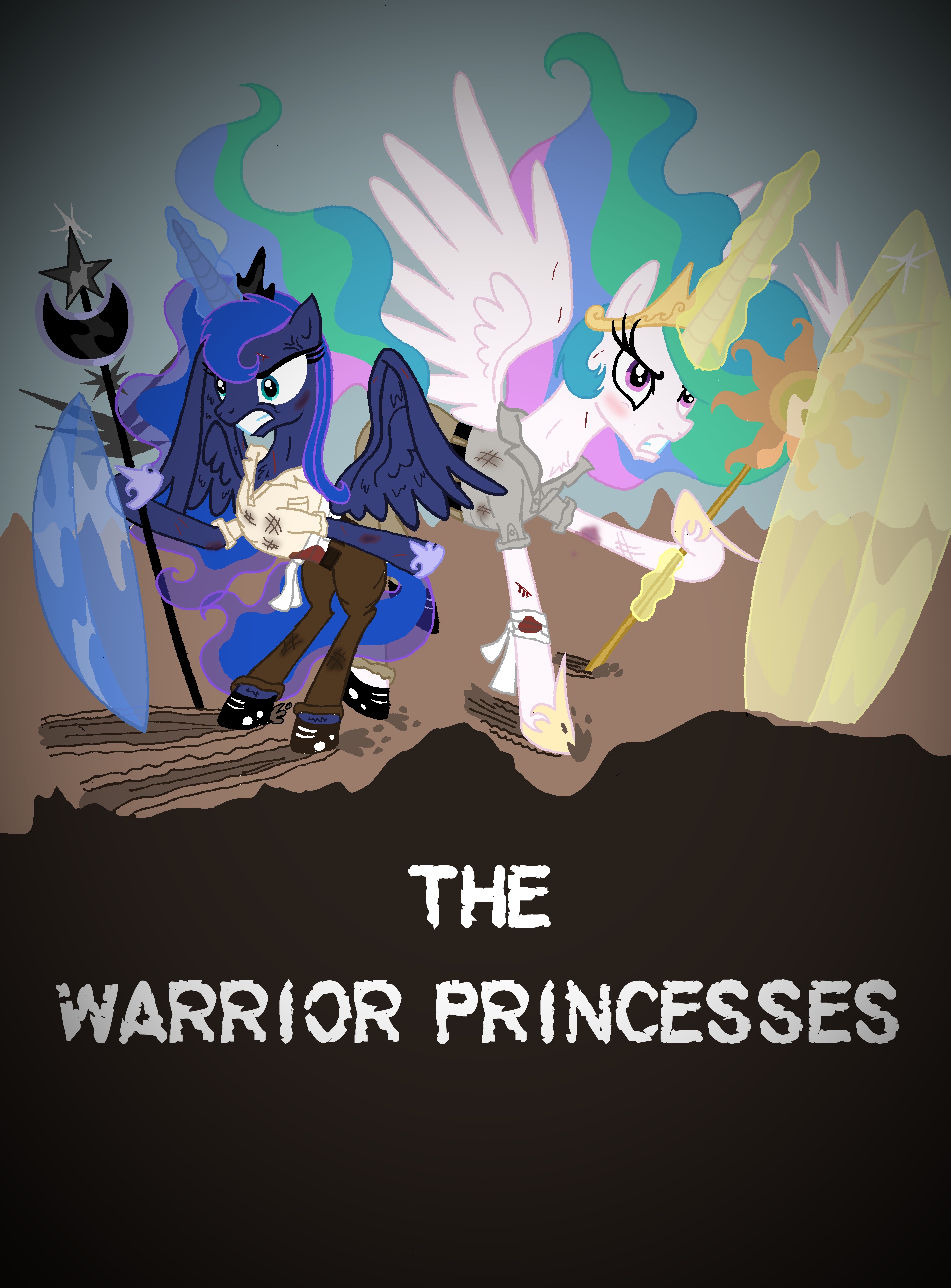 #1294980 - safe, artist:darkest-lunar-flower, princess celestia ...