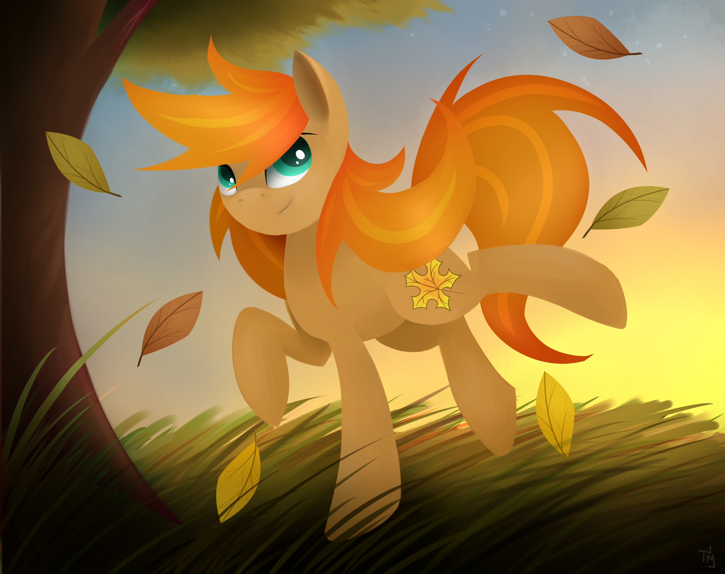 #1287129 - safe, artist:twistedmindbrony, oc, oc only, oc:maple leaf ...