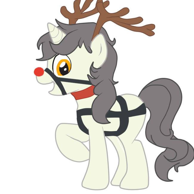 #1302212 - safe, artist:lion-grey, oc, oc only, oc:short fuse, deer ...
