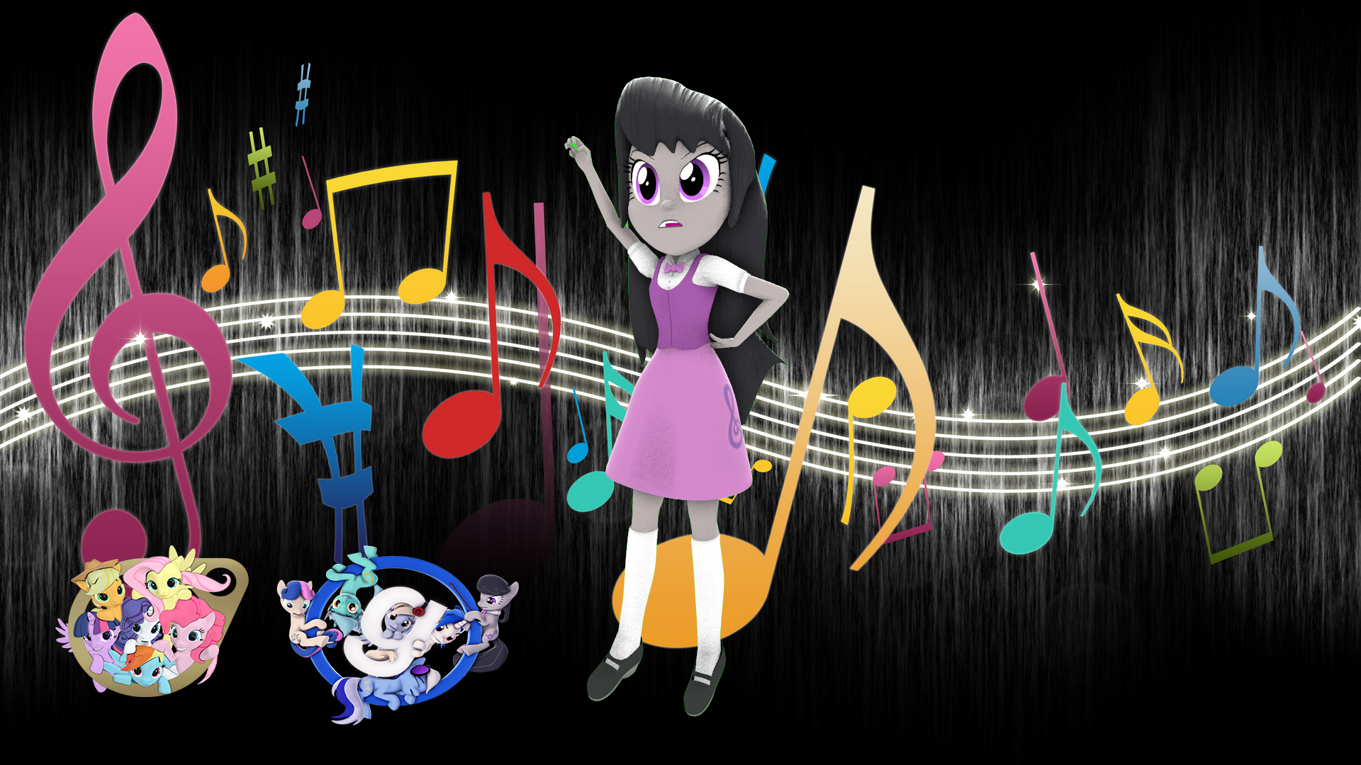 #1303473 - safe, artist:timetimeout, octavia melody, equestria girls ...