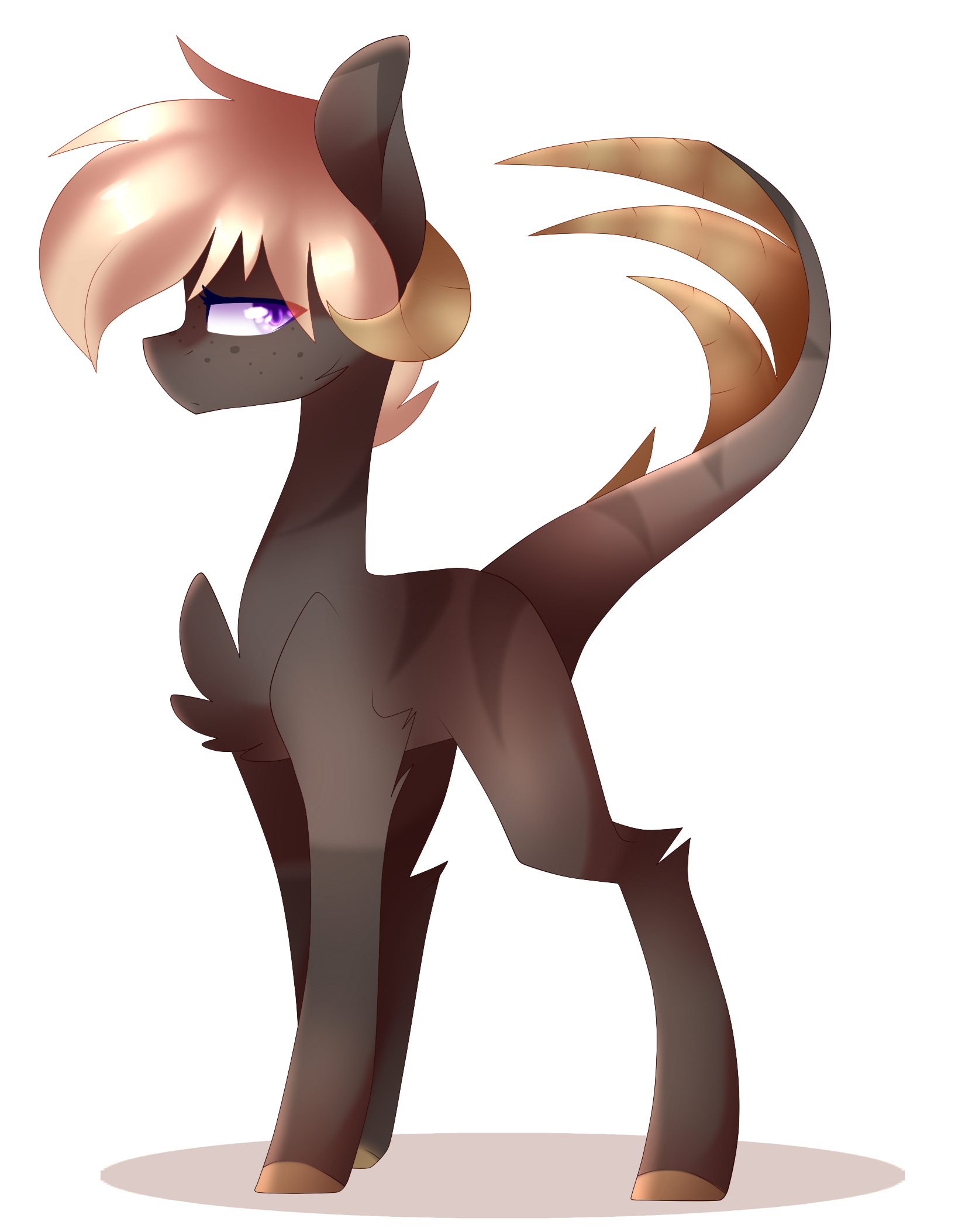 #1287862 - safe, artist:huirou, oc, oc only, chest fluff, simple ...