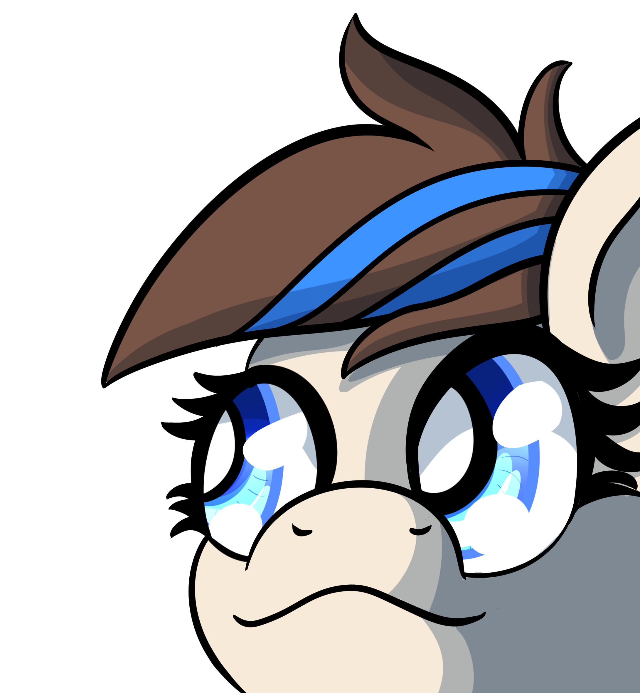 #1308706 - safe, artist:clayman778, oc, oc only, oc:breezy, face, happy ...