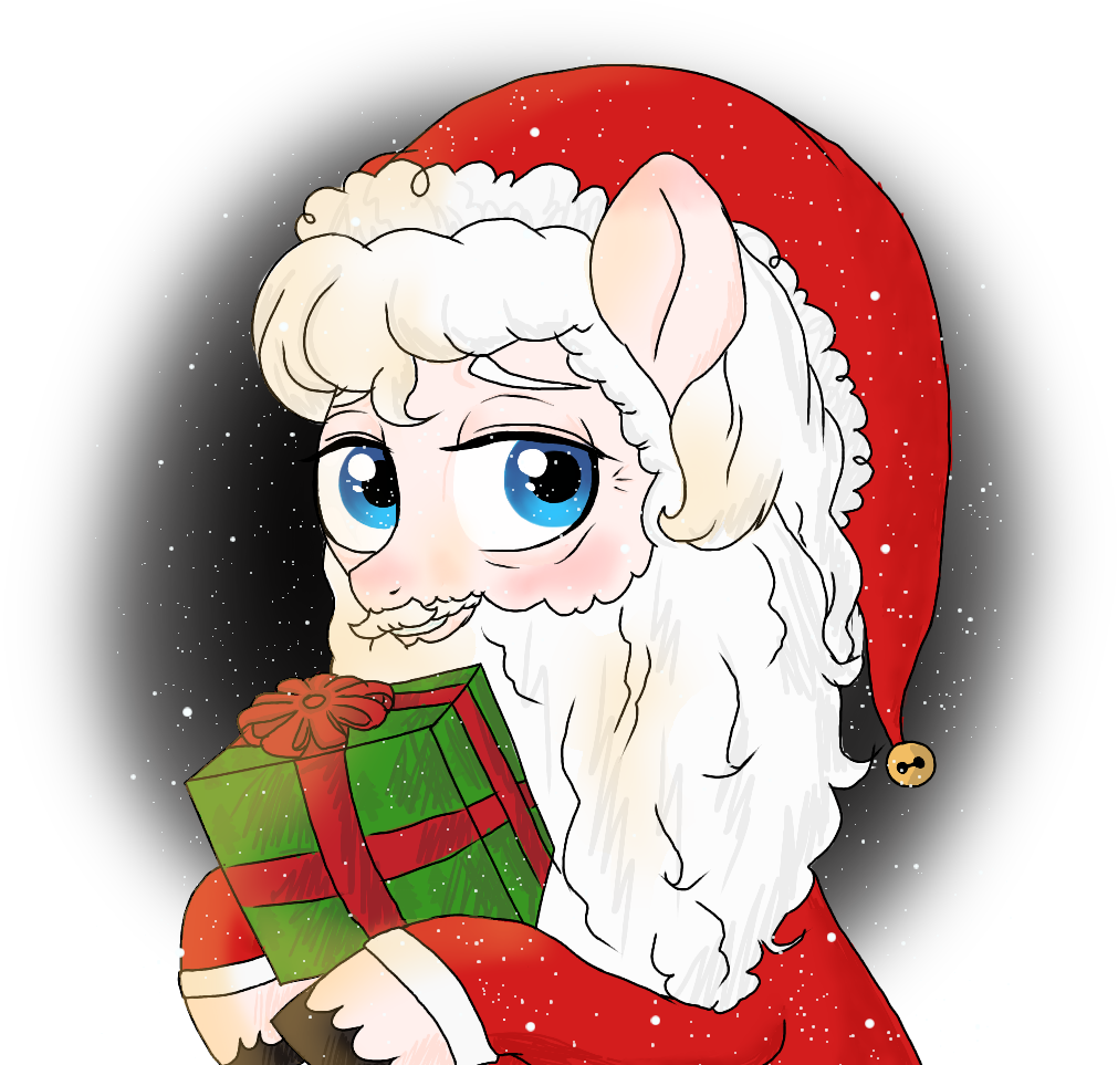 #1325184 - safe, artist:unoriginai, oc, oc only, pony, present, santa ...