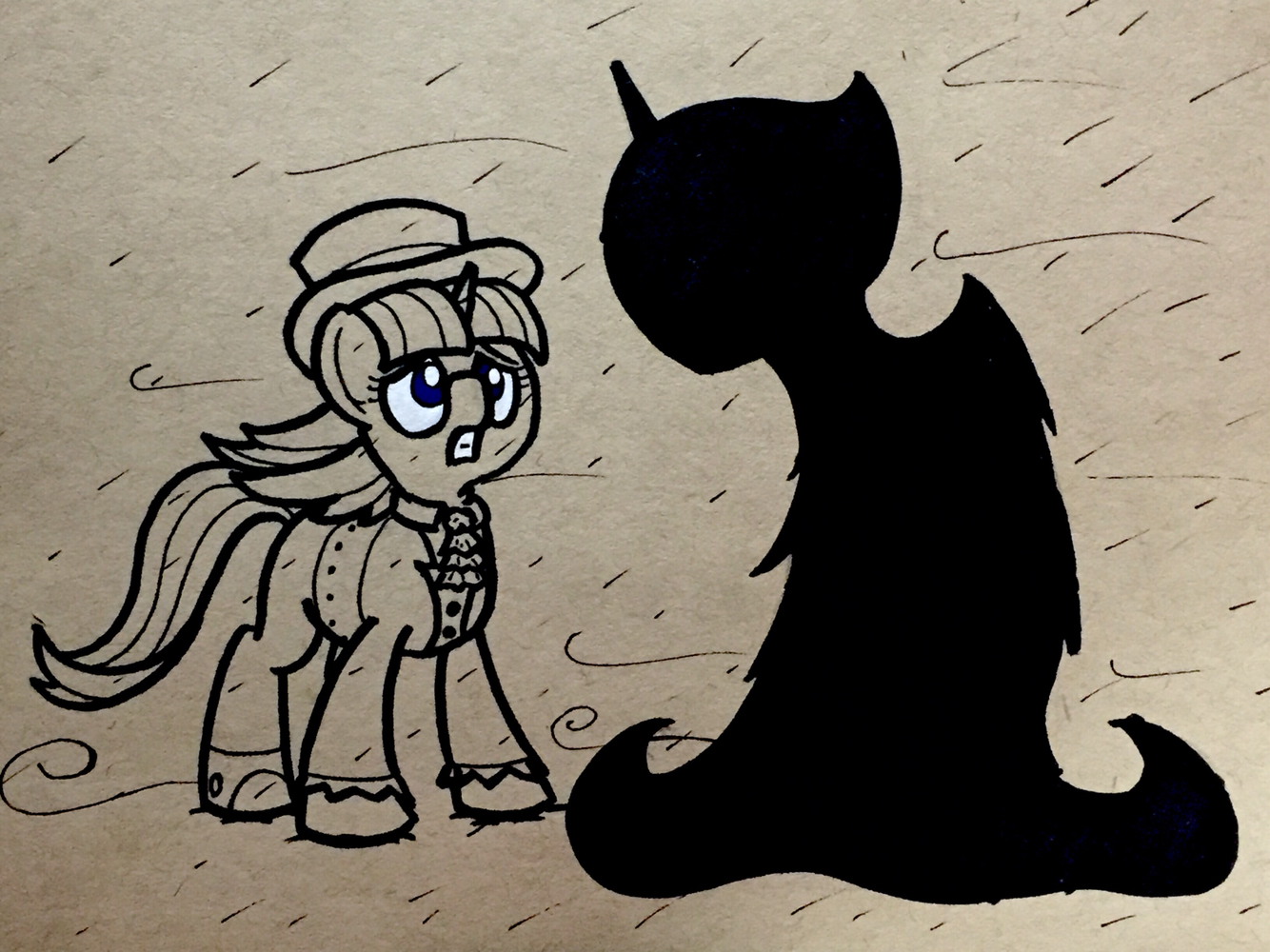 #1325483 - safe, artist:ashtoneer, princess luna, snowfall frost ...