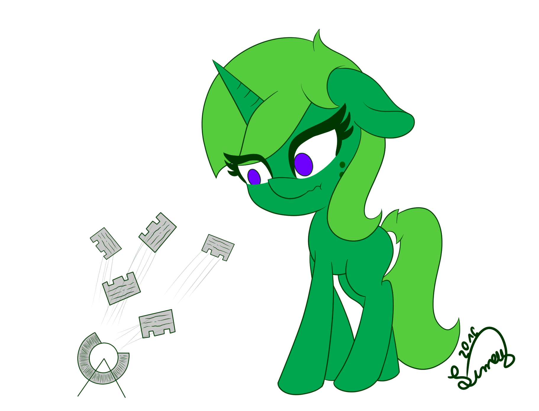 #1311099 - artist:limedreaming, female, mare, oc, oc:lime dream, oc ...