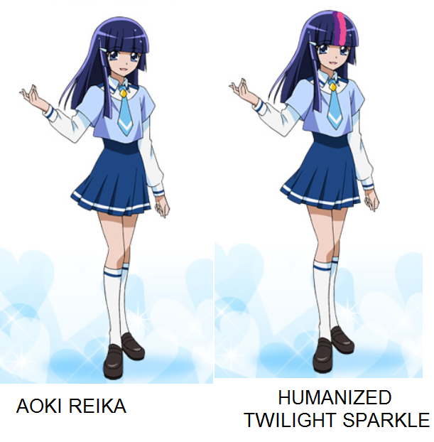 #1084781 - safe, edit, twilight sparkle, human, anime, aoki reika ...