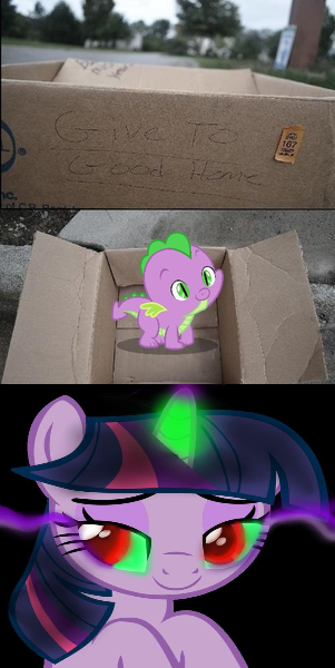 #1085721 - safe, spike, twilight sparkle, dragon, pony, corrupted ...