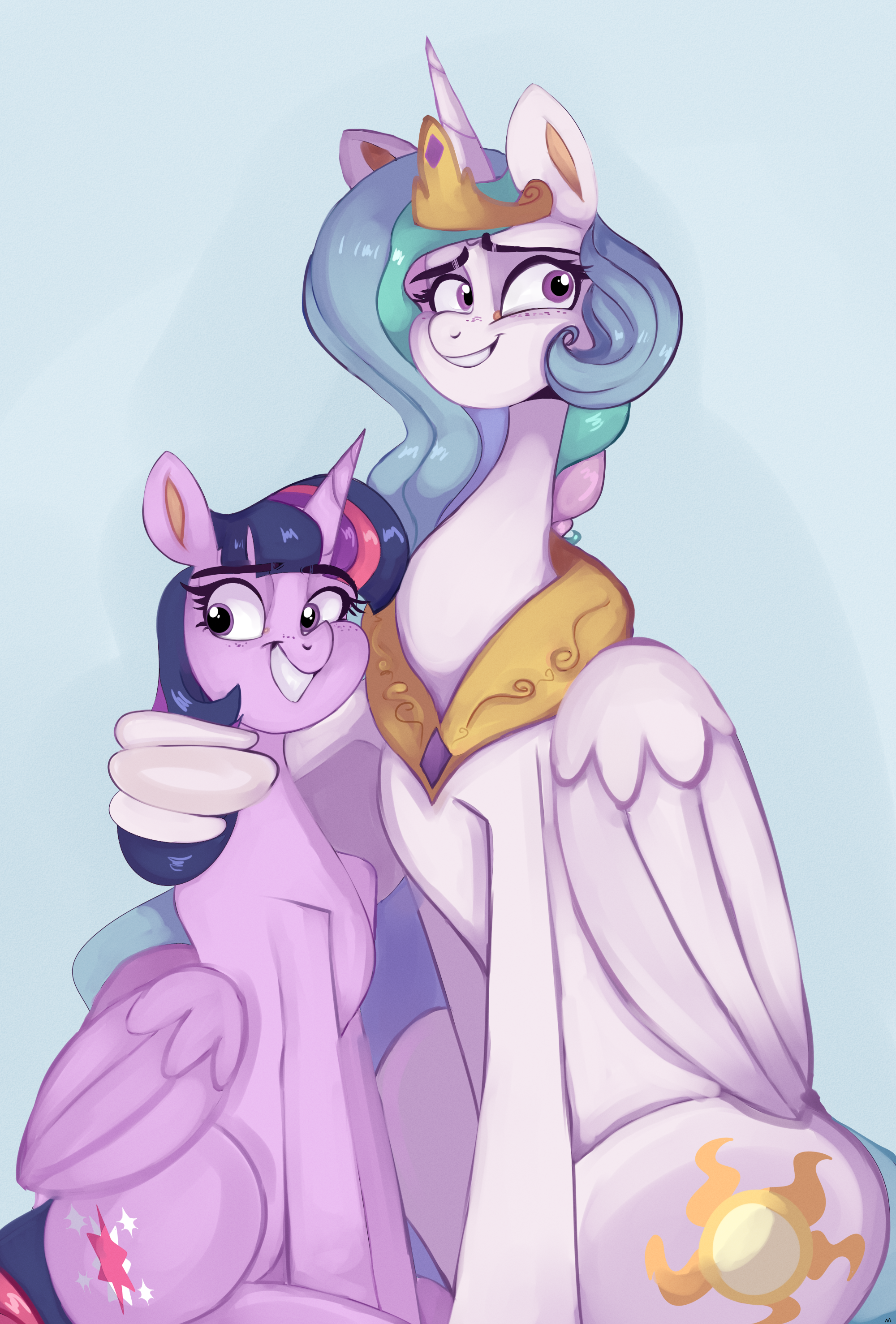 The princess and me by mili-kat : mylittlepony