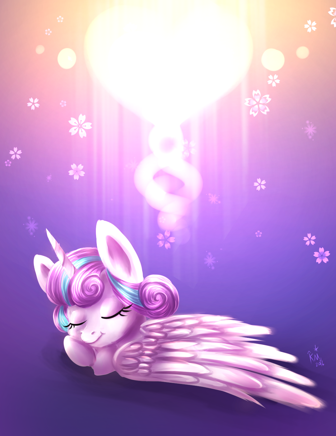 #1098208 - safe, artist:karmamoonshadow, princess flurry heart, spoiler ...