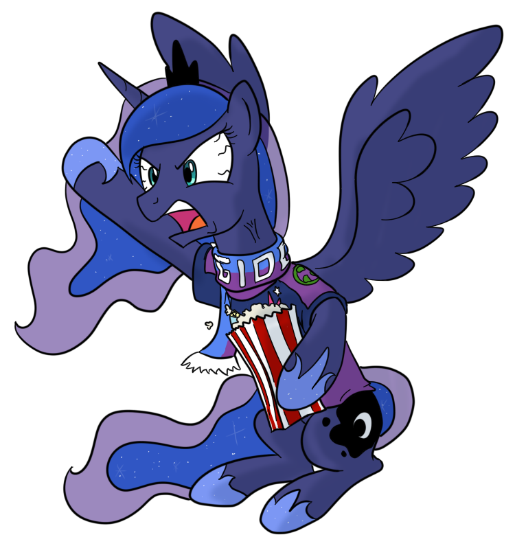 #1099153 - safe, artist:brisineo, princess luna, 4chan, 4chan cup ...