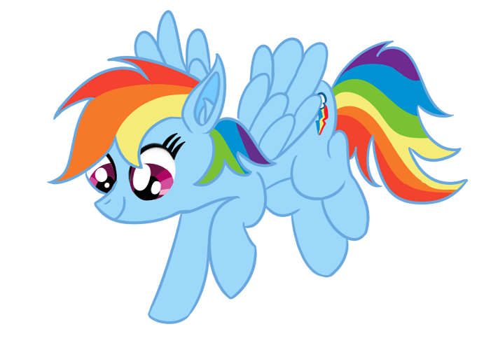 #1081044 - safe, rainbow dash, g4, backwards cutie mark, cute, female ...