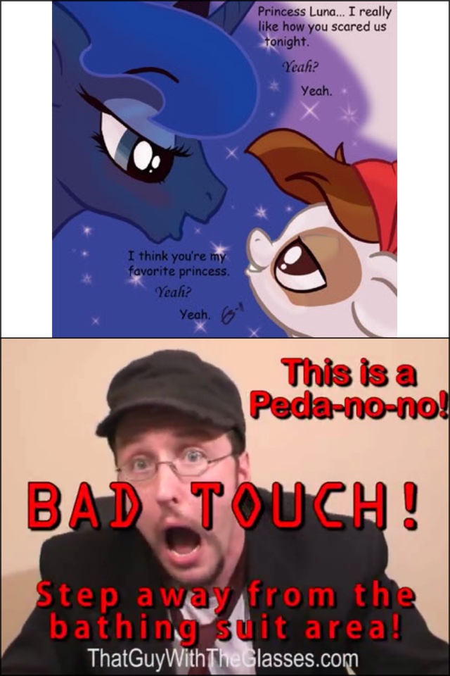 #1109090 - suggestive, pipsqueak, princess luna, human, g4, female ...