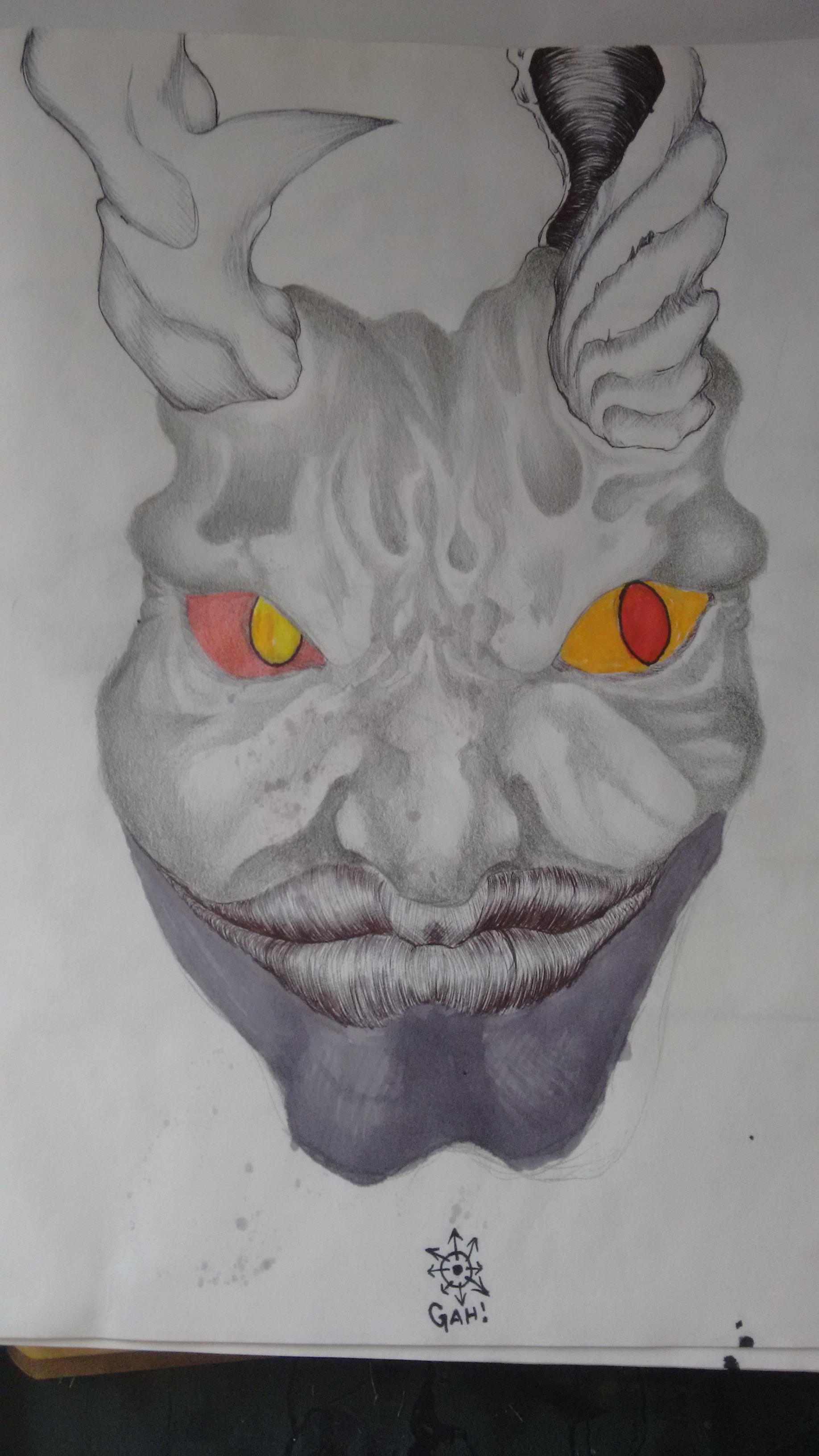 #1110379 - safe, artist:gah!, discord, human, face, humanized, male ...