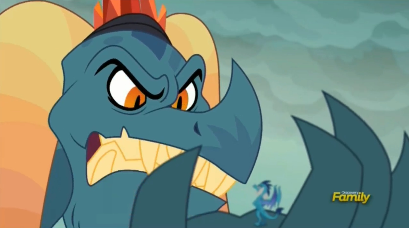 #1133186 - safe, screencap, dragon lord torch, princess ember, dragon ...