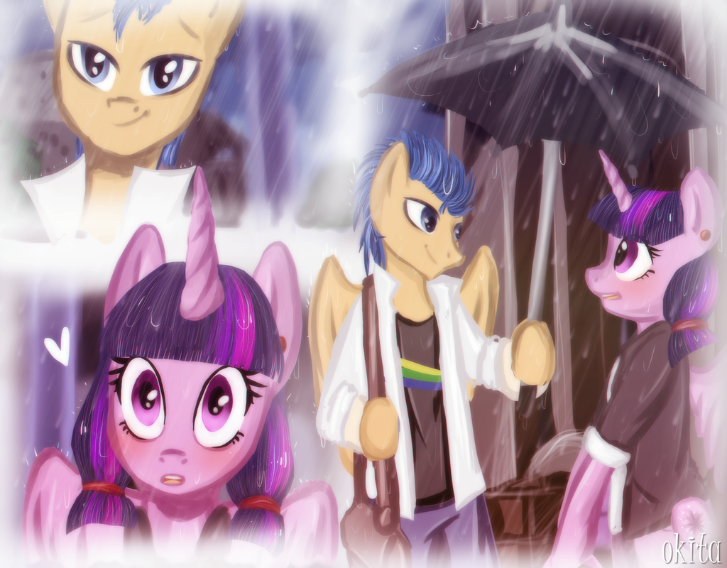 Anthro - FlashLight (TwilightSparkleXFlashSentry) - Fimfiction