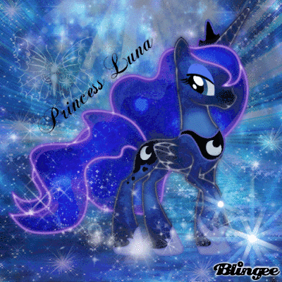 #1127551 - safe, princess luna, animated, blingee, exploitable meme ...