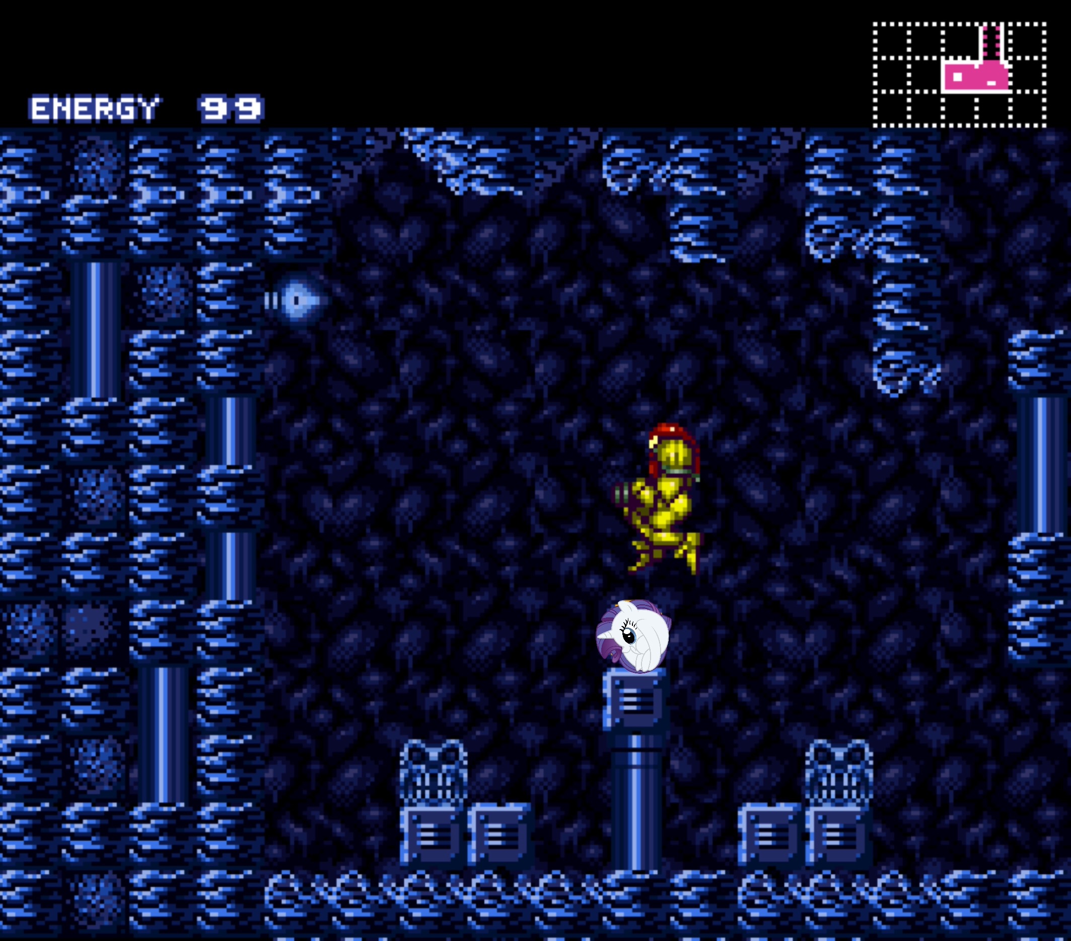 #1127869 - safe, rarity, female, meme, morph ball, nintendo, rariball ...