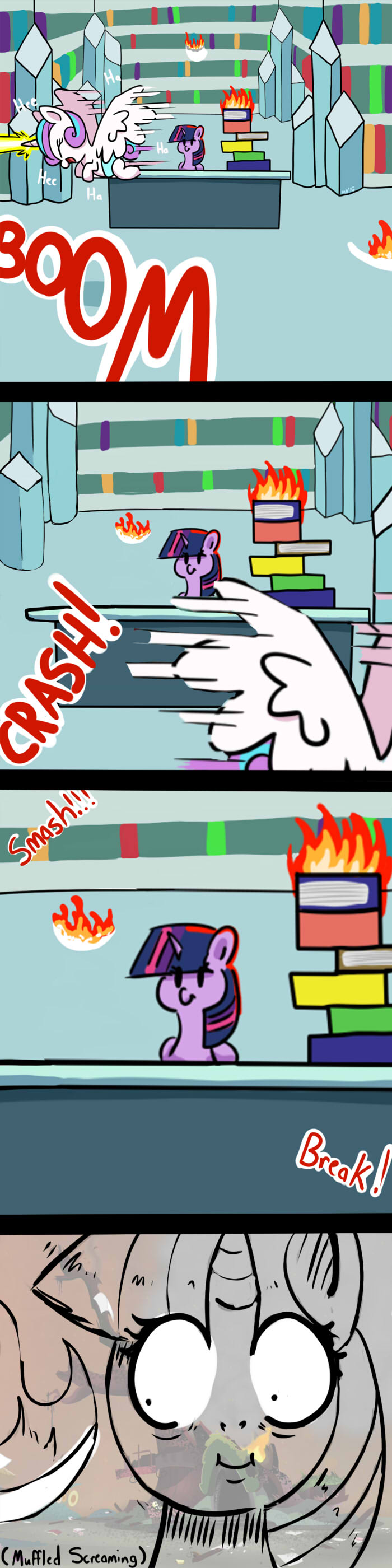 #1144506 - safe, artist:sonikku001, princess flurry heart, twilight ...