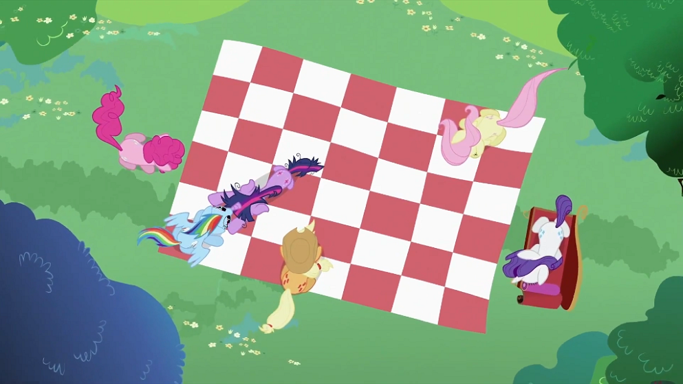 #1158349 - safe, screencap, applejack, fluttershy, pinkie pie, rainbow ...