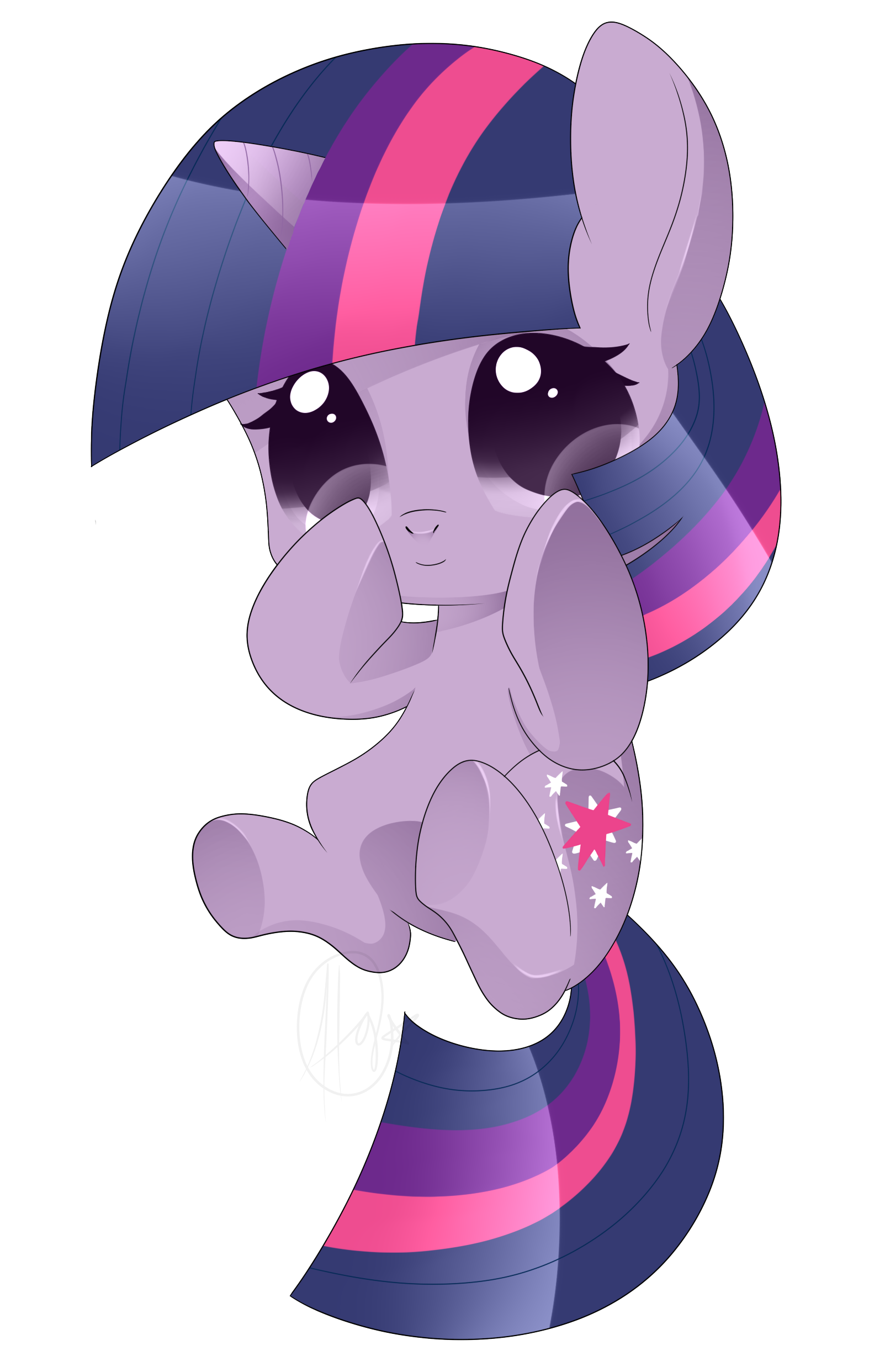 #1159084 - safe, artist:haydee, twilight sparkle, pony, g4, chibi, cute ...