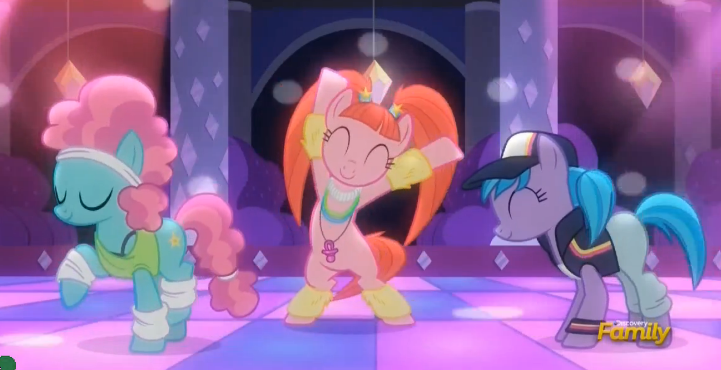 #1159264 - safe, screencap, azure velour, flashdancer, pacific glow ...