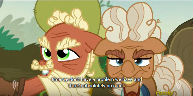 #1182201 - safe, artist:mlp-captions, screencap, buzzard hooffield, ma ...