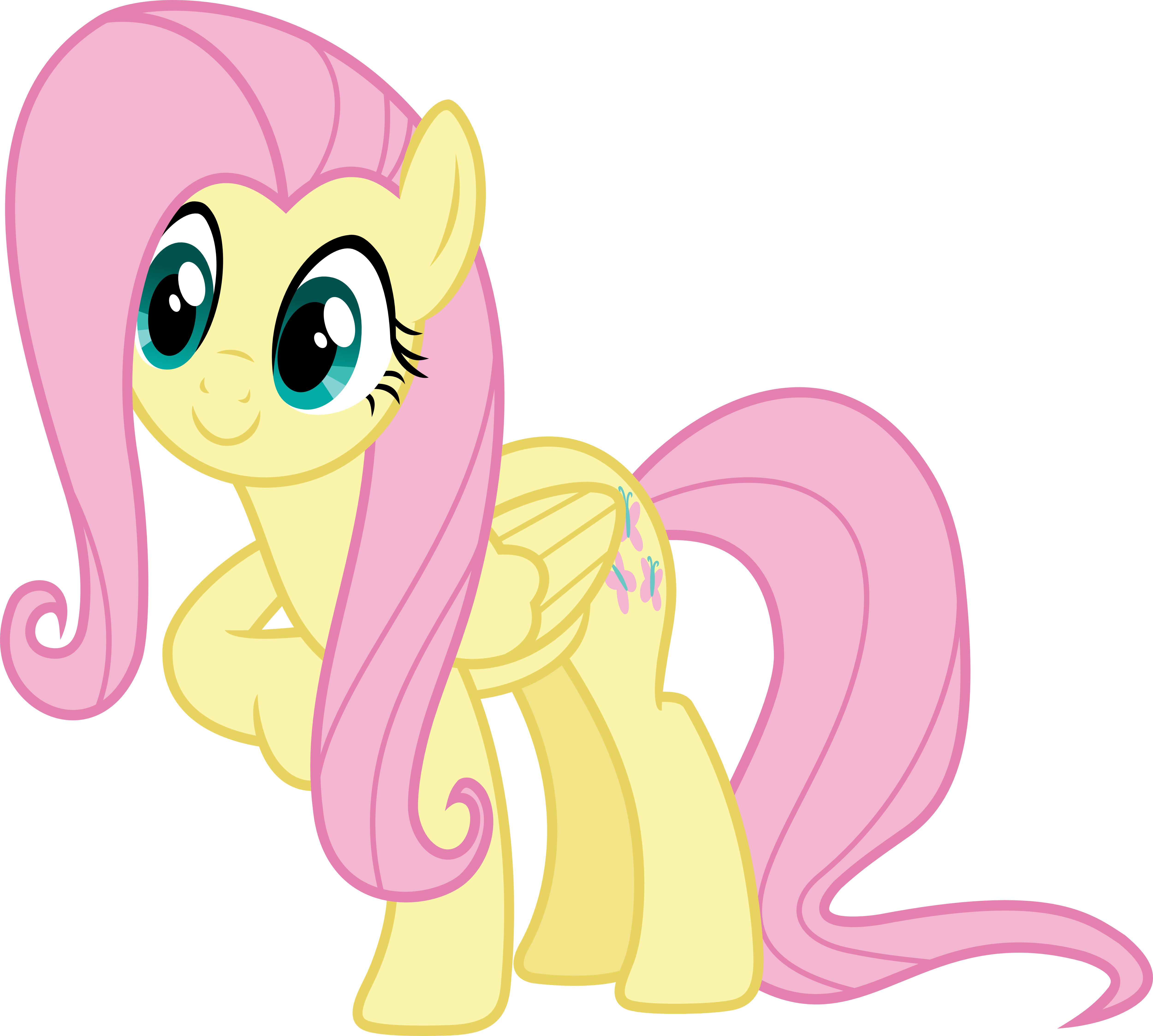 #1183739 - safe, artist:weegeestareatyou, fluttershy, g4, my little ...